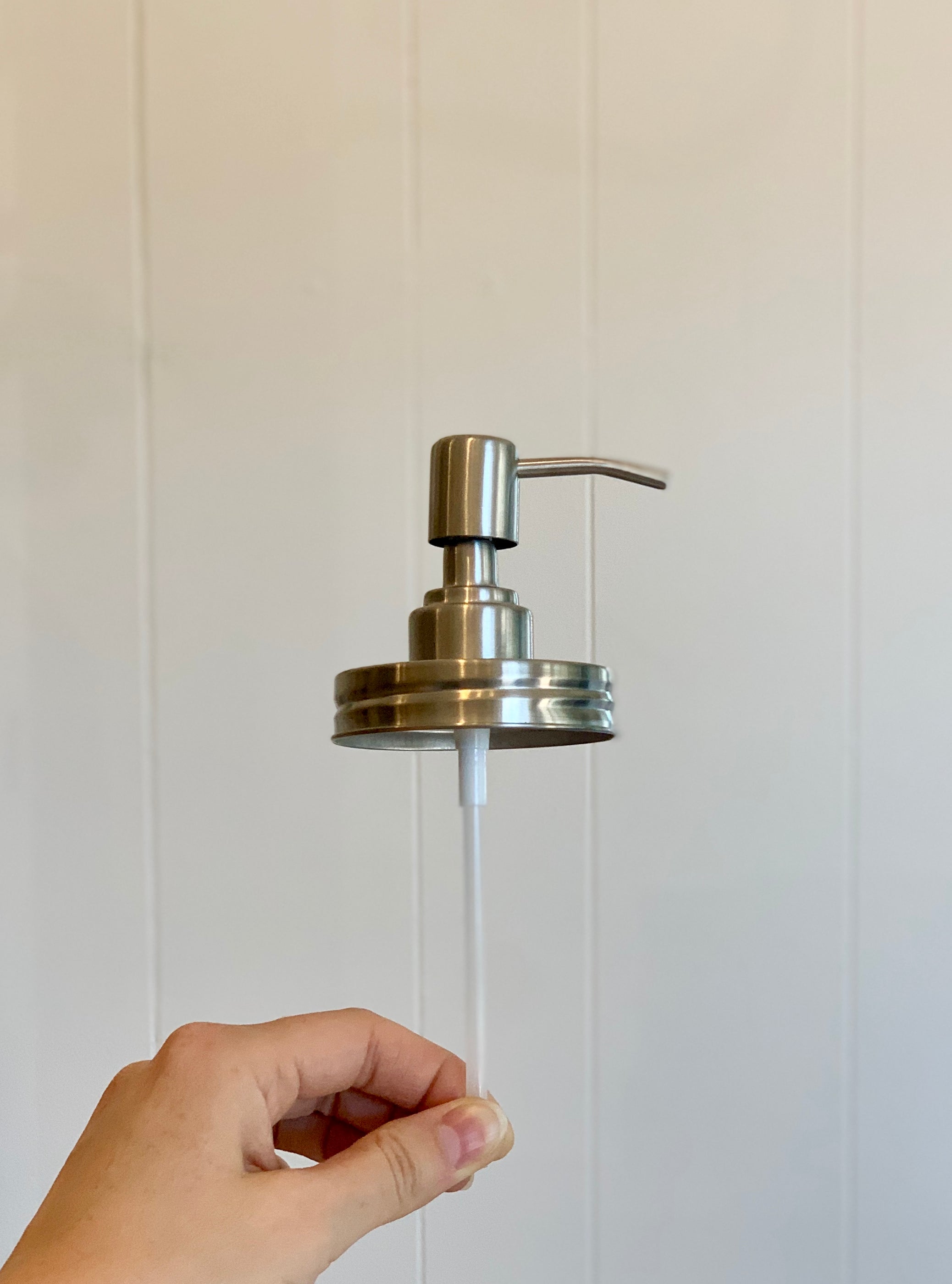 Mason Jar Stainless Steel Pump — Mighty Market